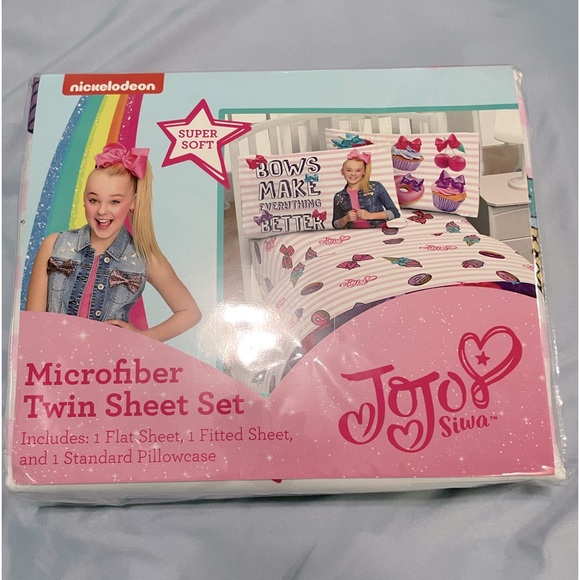 JoJo Siwa | Bedding | Jojo Siwa Sweet Life Twin Sheet Set | Poshmark